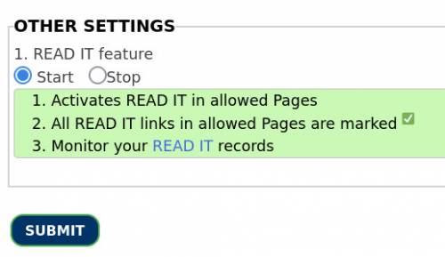 READ IT feature added